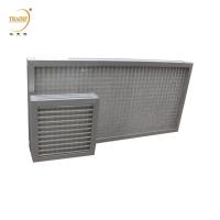 China Aluminum Stainless Steel Metal Mesh Air Conditioning Pre Air Filter Washable for sale