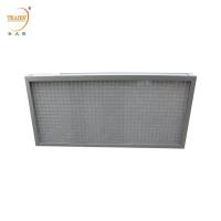 China Pleated Metal Frame Air Filter Washable Air Filter for Clean Room for sale