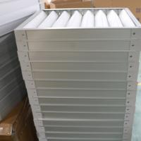 China AHU Filter G3 G4 Replacement Panel Pleated Pre Filter For Cleaning Room for sale