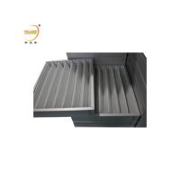 China Custom Polyester HVAC Filter Pleated Air Filter Dust Odor Air Filter for sale