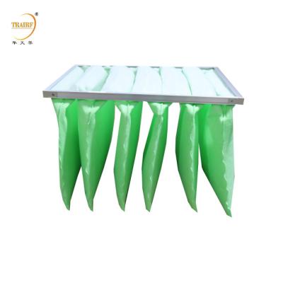 China Green White Blue White F6 Cotton Pre Filter Media Air Filter Media for sale