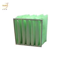 China Green White Blue White F6 Cotton Pre Filter Media Air Filter Media for sale