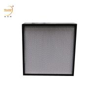 China Deep Pleated Separator Laminar Flow Hood H13 H14 Hepa Filter for sale