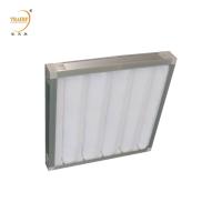 China G4 Synthetic Fiber Efficiency Washable Pleated Panel Air Filters Pre Filter for sale