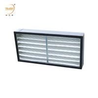 China White Synthetic Fiber G3 G4 Replacement Pleated Panel Air Filters for sale