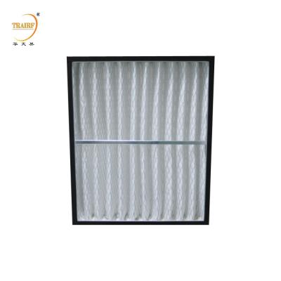 China G4 Pleated Panel Pre Air Filter For AHU Ventilation System for sale