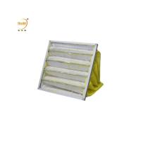 China F7 F8 F9 Bag Pocket Filter Medium Efficiency Air Filter For HVAC/Cleaning Room for sale