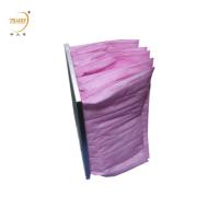 China Synthetic Fiber Medium Efficiency Bag Air Filter Pocket for sale