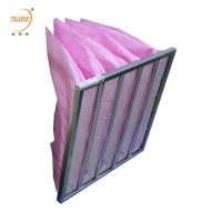 China Synthetic Fiber Medium Efficiency Bag Air Filter Pocket for sale