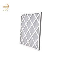China Cardboard Frame Merv Pleated HVAC AC Furnace Pre Air Filter Customized Washable for sale