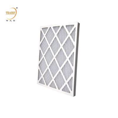 China Cardboard Frame Merv Pleated HVAC AC Furnace Pre Air Filter Customized Washable for sale