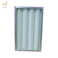 China Washable Panel Air Filter Green Cotton Media Pleated Filter For Laminar Flow Hood for sale