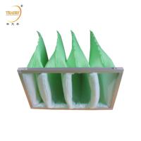 China Green White Blue White G3 G4 Filter Cotton Pre Filter Media Air Filter for sale
