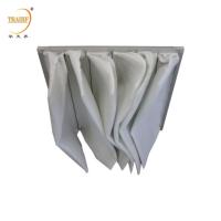 China Washable Industrial Bag Air Filter G4 Media Medium Efficiency Pocket Air Conditioner Filter Bag for HVAC System for sale