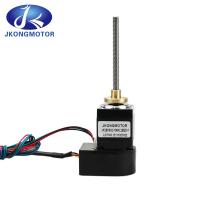 China Nema 11 Non Captive Linear Actuator Stepper Motor 34mm 28cm Lead Screw with Encoder for sale