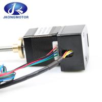 China Nema 11 Non Captive Linear Actuator Stepper Motor 34mm 28cm Lead Screw with Encoder for sale