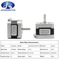 China Nema 17 Stepper Motor Bipolar 2A 59Ncm 48mm Body 4-Lead 1m Cable Connector for 3D Printer CNC for sale