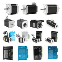 China Nema 34 Hybrid Stepper Motor 12.5N.m 155mm Length High Torque for CNC Machine for sale