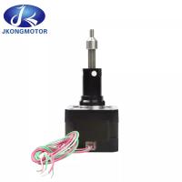 China Nema 17 Captive Linear Actuator 2 Phase Stepper Motor 5.0V 0.7A Lead Screw 6.35mm for sale