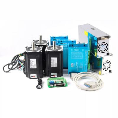 China Nema 34 Closed Loop Stepper Motor 12.5N.m 86mm 4 Axis CNC Kit 6A 1.8 Degree for sale