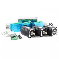 China Nema 34 Closed Loop Stepper Motor 12.5Nm 6.8Nm 3 Axis CNC Kit with Drive for sale
