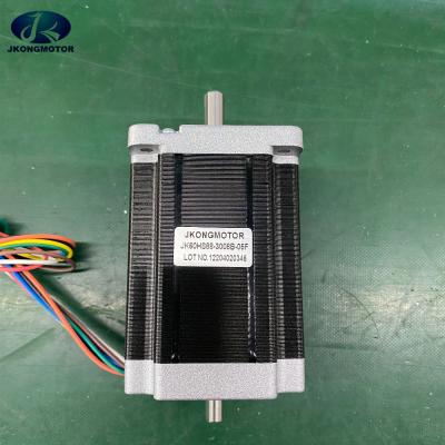 China Nema 34 Hybrid Stepper Motor 3Nm 1.8 Degree 60mm Dual Shaft 60HS88-3008B for sale