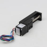 China 50mm Stroke T-Type Linear Stage with NEMA11 28mm Stepper Motor Kit 0.6A for sale