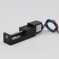 China 50mm Stroke T-Type Linear Stage with NEMA11 28mm Stepper Motor Kit 0.6A for sale