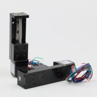 China 50mm Stroke T-Type Linear Stage with NEMA11 28mm Stepper Motor Kit 0.6A for sale