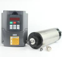 China 1.5kW Water Cooled Spindle Motor Kit ER16 ER11 220V with VFD for CNC Milling for sale