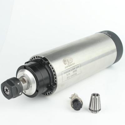 China 2.2kW Square Air Cooled Spindle Motor ER25 Collet CNC Milling Kit with VFD for sale