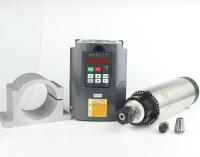 China 2.2kW Square Air Cooled Spindle Motor ER25 Collet CNC Milling Kit with VFD for sale