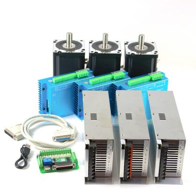 China Nema 34 Closed Loop Stepper Motor 3 Axis 86mm Hybrid Stepping Servo 4.5N.m 24V for sale