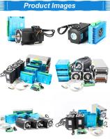 China Nema 34 Closed Loop Stepper Motor 3 Axis 86mm Hybrid Stepping Servo 4.5N.m 24V for sale