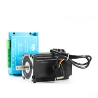 China Nema 34 Closed Loop Stepper Motor 3 Axis 86mm Hybrid Stepping Servo 4.5N.m 24V for sale