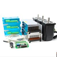 China Nema 34 Closed Loop Stepper Motor 3 Axis 86mm Hybrid Stepping Servo 4.5N.m 24V for sale