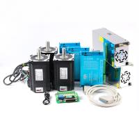 China Nema 34 Closed Loop Stepper Motor 3 Axis 86mm Hybrid Stepping Servo 4.5N.m 24V for sale