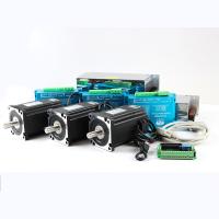 China 3kit Nema 34 Closed Loop Stepper Motor 86HSN115 6A 8N.m Hybrid Servo Drive CNC Power Supply for sale