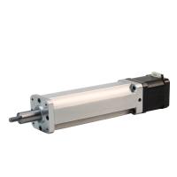 China Jkongmotor NEMA 8-34 T5/T8/T10 Trapezoidal Lead Screw Linear Stepper Motor 1.8° Step Angle 4 Leads for sale