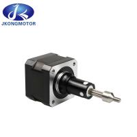 China Jkongmotor Hybrid NEMA8-34 Ball Screw Linear Stepper Motor Captive 1.8° 4 Leads for 3D Printer for sale