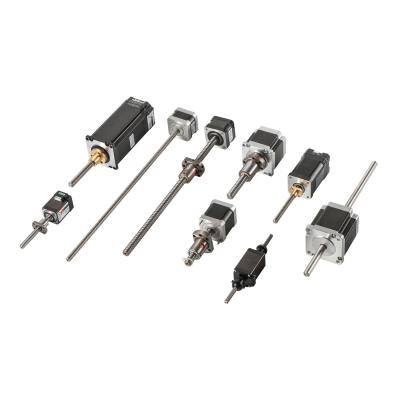 China Jkongmotor Hybrid NEMA8-34 Ball Screw Linear Stepper Motor Captive 1.8° 4 Leads for 3D Printer for sale
