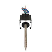 China Jkongmotor NEMA 8 11 17 23 24 34 Hybrid Stepper Linear Motor with Lead Screw 1.8° Step Angle 4 Leads for sale