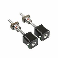 China Jkongmotor 12V 24V NEMA 8 11 17 23 24 34 42 52 Ball Screw Linear Stepper Motor with Brake for sale