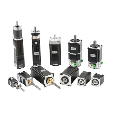 China Jkongmotor Integrated DC Servo Motor 20W to 750W 3000rpm 17bit Encoder CANopen RS485 for Textile Machinery for sale