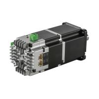 China Jkongmotor Integrated DC Servo Motor 20W to 750W 3000rpm 17bit Encoder CANopen RS485 for Textile Machinery for sale