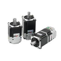 China Jkongmotor Integrated DC Servo Motor 20W to 750W 3000rpm 17bit Encoder CANopen RS485 for Textile Machinery for sale