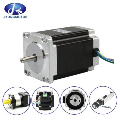 China Jkongmotor NEMA 23 1.2 Degree Stepper Motor 5.2A 4.5kg.cm Holding Torque IP65 Bipolar Stepping Motor for sale