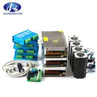 China Jkongmotor NEMA 23 1.2 Degree Stepper Motor 5.2A 4.5kg.cm Holding Torque IP65 Bipolar Stepping Motor for sale