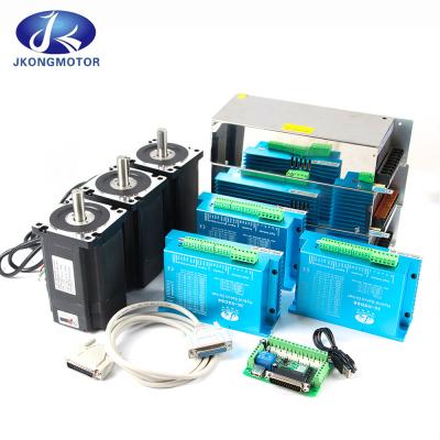 China Jkongmotor Nema34 Closed Loop Linear Stepper Motor 12Nm 6A with Encoder and Driver for Industrial Automation for sale
