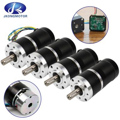 China Jkongmotor Customized 24V 36V 48V BLDC Geared Motor 3000rpm 42mm to 110mm Brushless DC Gear Motor for sale